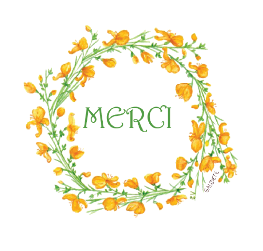 Merci couronne de genêts – Claire Voyer